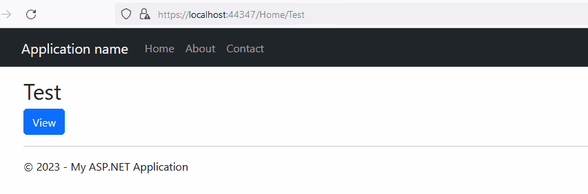Why doesn't onclick work in MVC view? - Microsoft Q&A