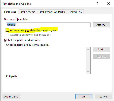 Boldning goes away when I reopen the document - Microsoft Q&A