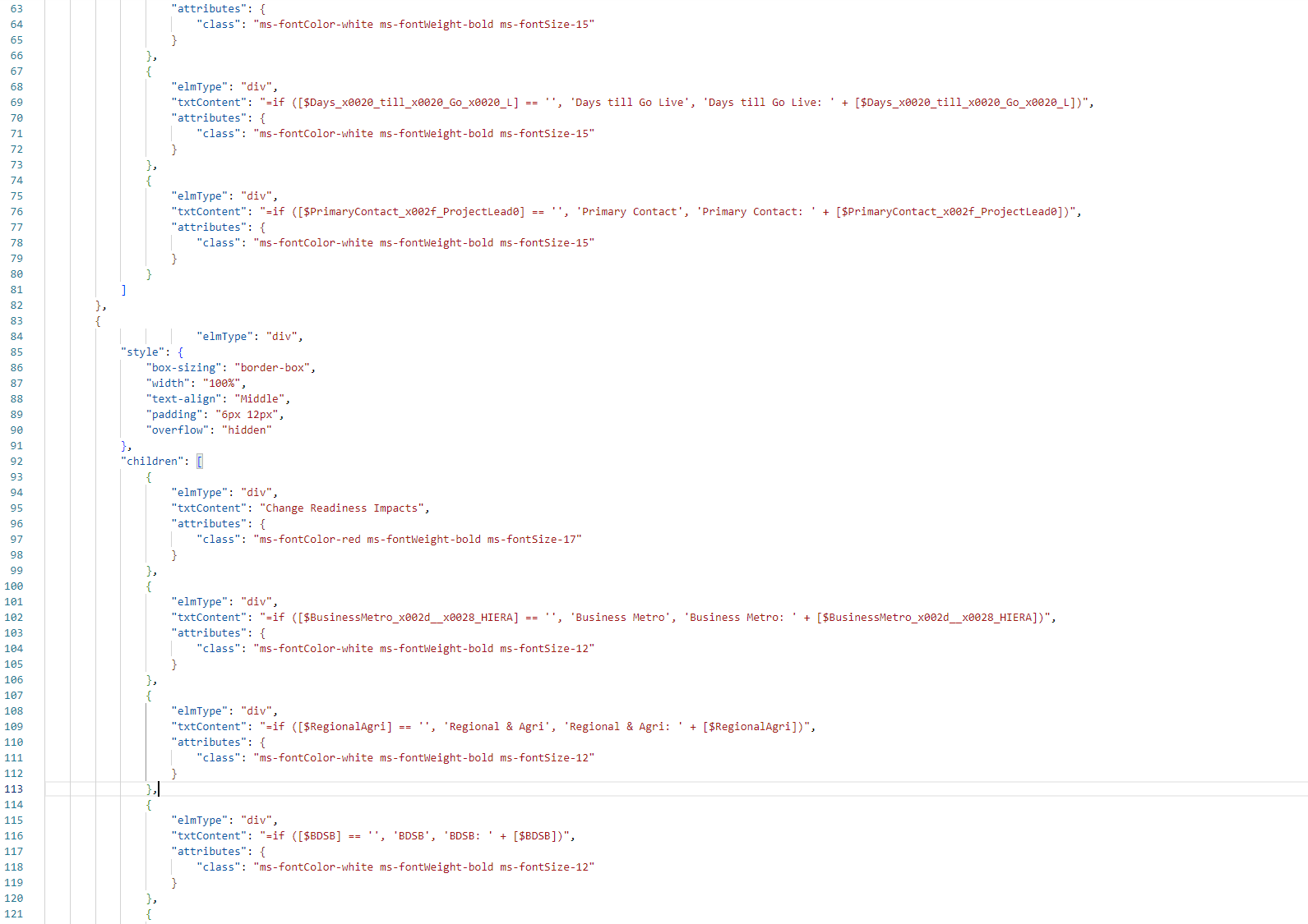 SharePoint List Header- Column names & calculate number column value not showing - Microsoft Q&A