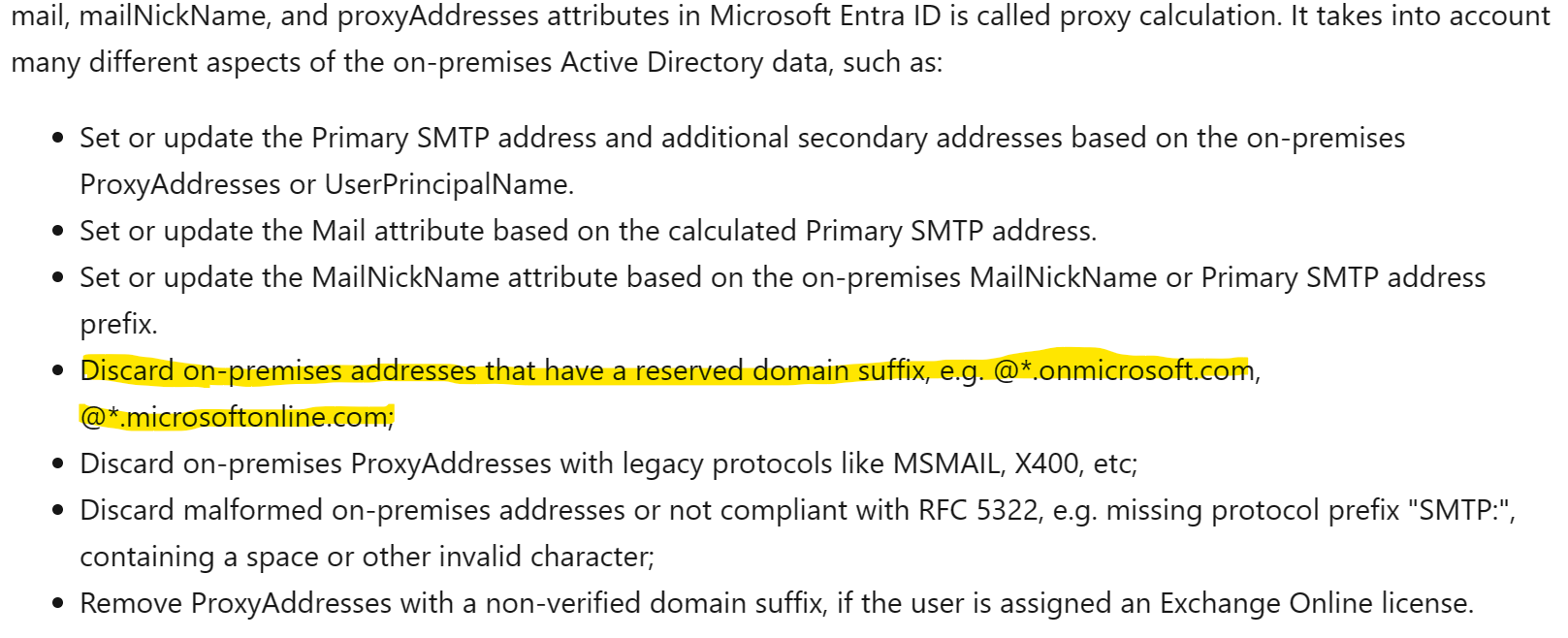 Issue with Syncing the new "onmicrosoft.com" Fallback Domain as Alias ...