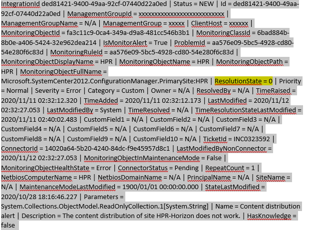 Scom Resolution State Issue Microsoft Qanda