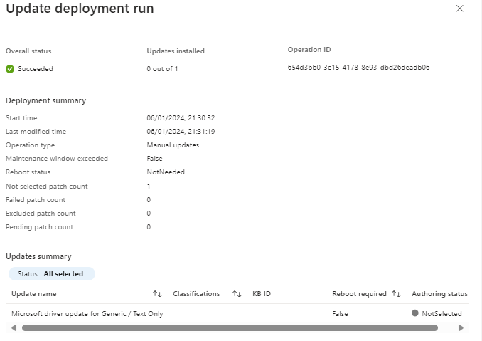 How to get rid of "User how to get rid of "Microsoft driver update for ...