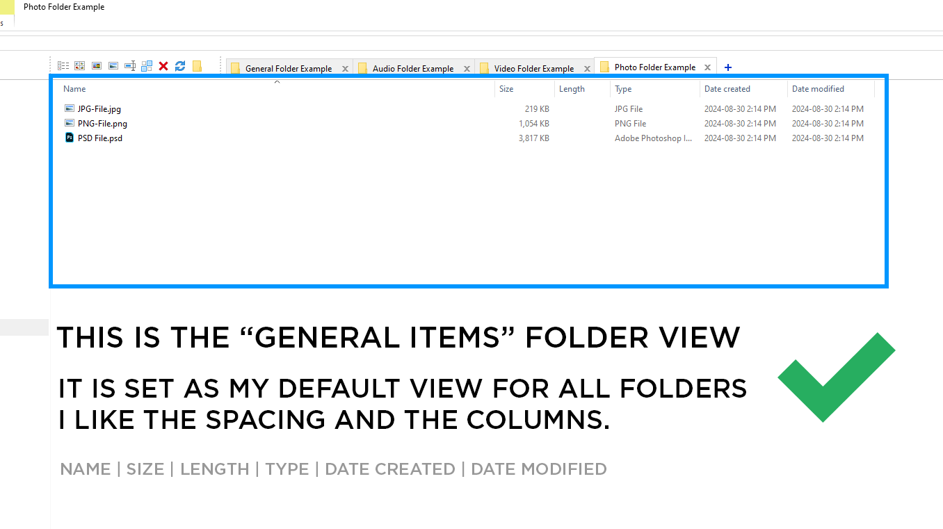 How To Set Default Folder View For All New Folders, Regardless Of File ...