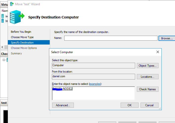live migration question - Microsoft Q&A