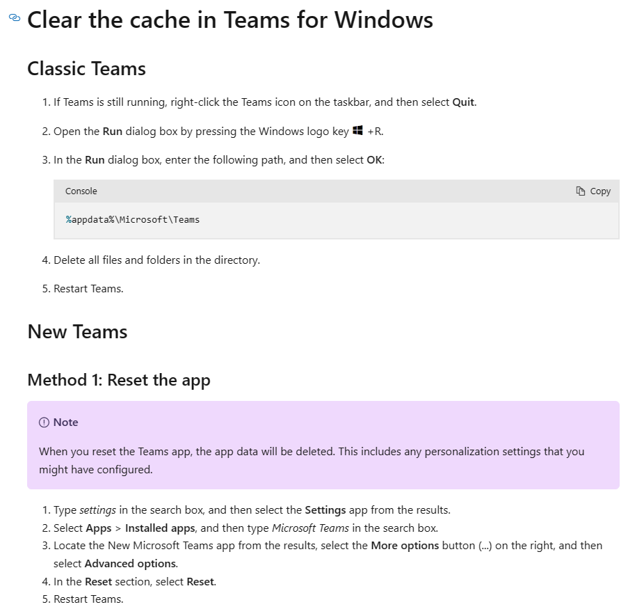 Teams Desktop-App Sign-out an Sign-in by script - Microsoft Q&A