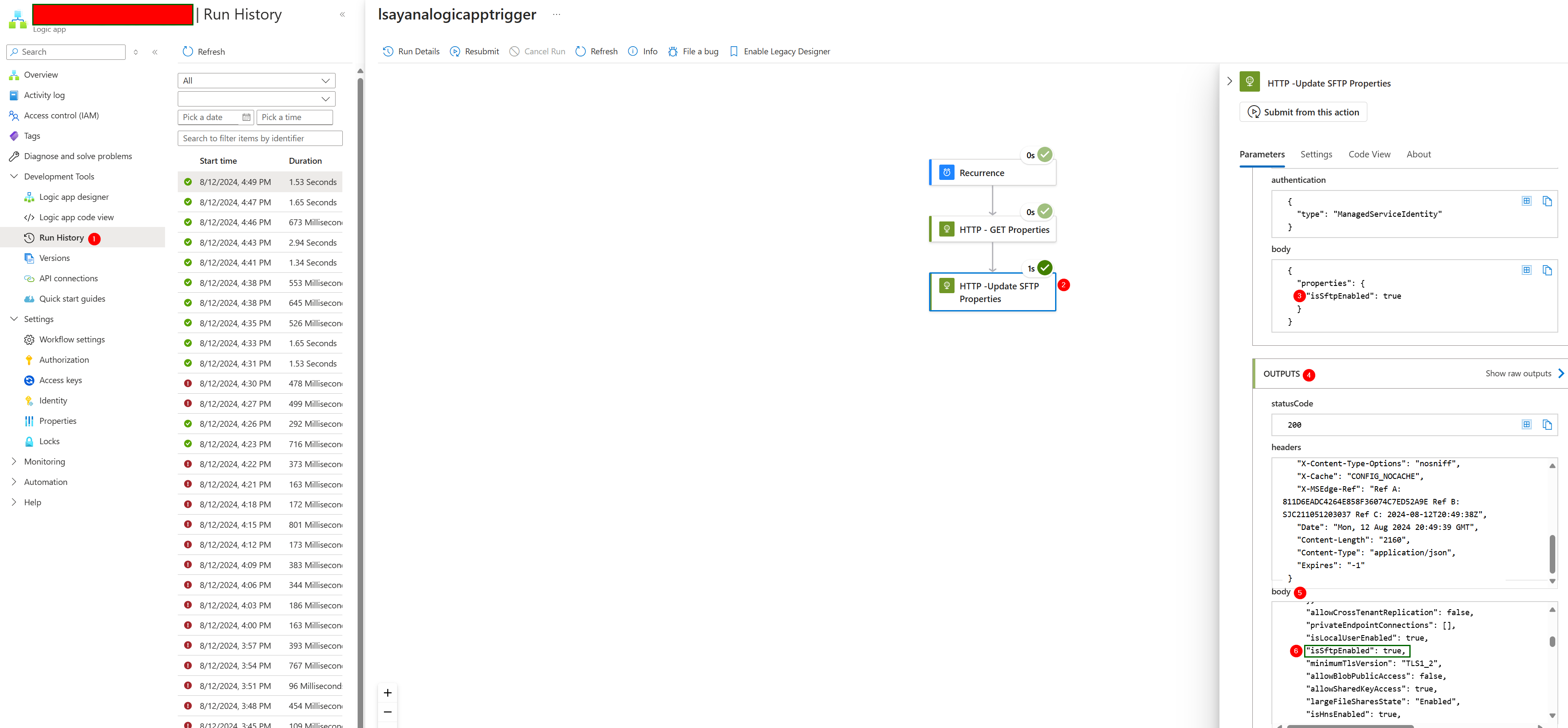 Issue with logic app workflow designer - Microsoft Q&A