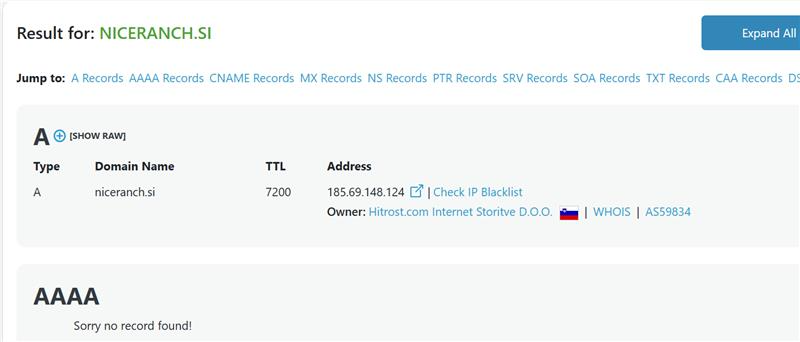 I removed custom domain, but DNS Lookup still shows the domain name to ...