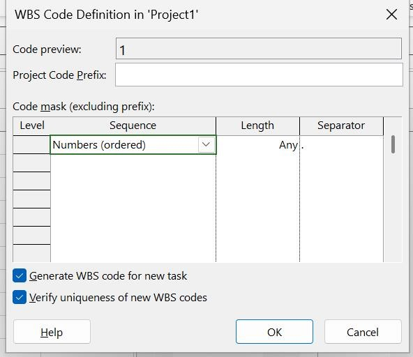 How do I change the Outline Number separator in MS Project from a dot ...
