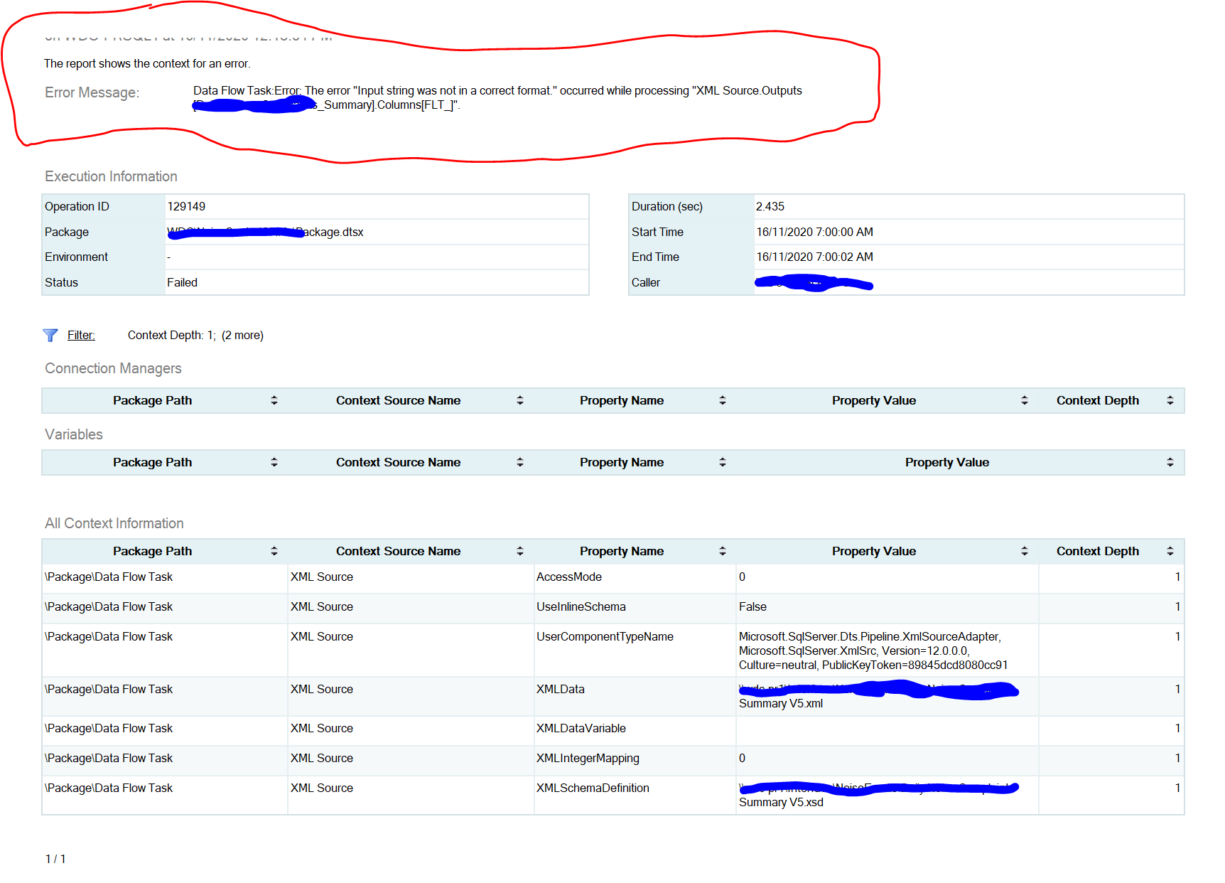 Package Fails If Xml Element Is An Empty String Microsoft Qanda 8909