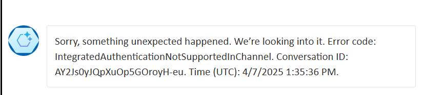 Copilot Agent with SharePoint library as a knowledge source, embeded in ...