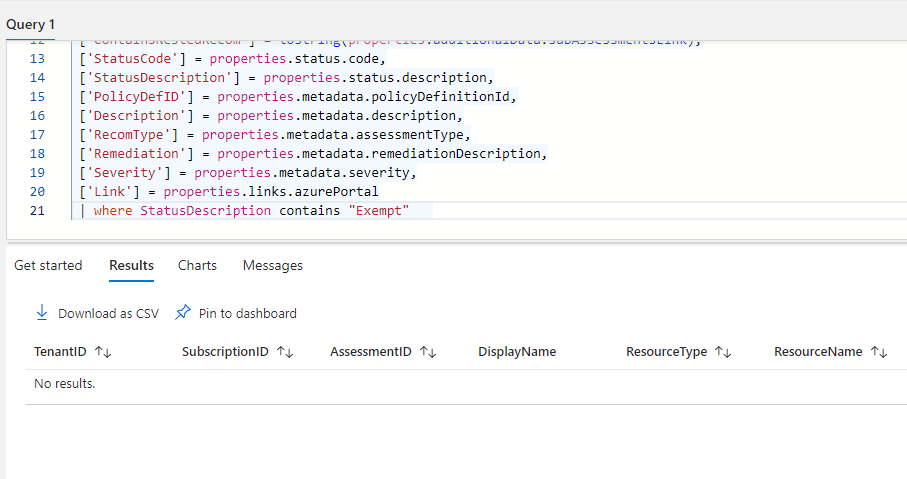 Defender for SQL - Vulnerability Assessment - Status: Not Applicable - Microsoft Q&A