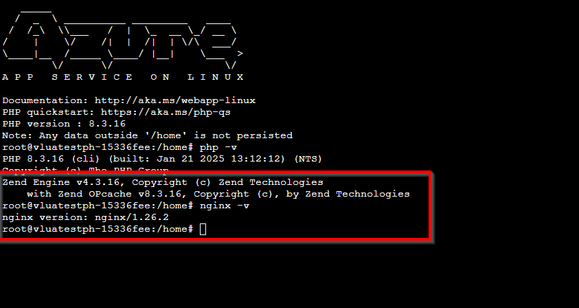 nginx version of php web app in Azure China - Microsoft Q&A nginx version of php web app in Azure China - Microsoft Q&A