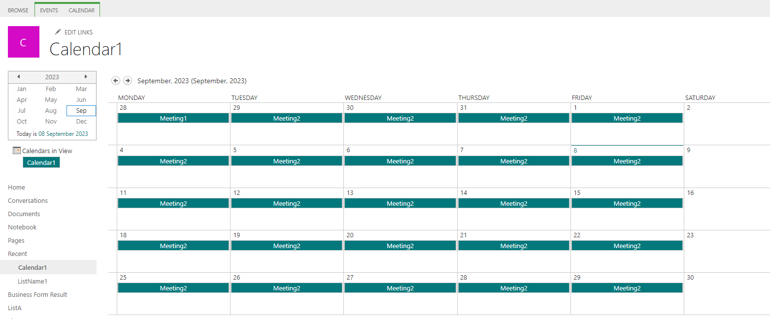 Microsoft List - How can I change an event list to be "All day" instead ...