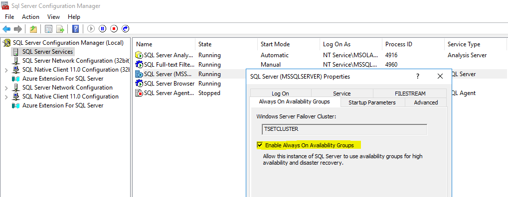 SQL AlwaysOn configuration completely disappear - Microsoft Q&A