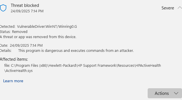 WHAT SHOULD I DO, I THINK ITS A MALWARE ATTACK??? - Microsoft Q&A