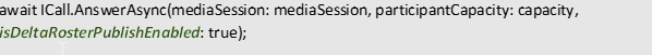How to enable delta roster notification Microsoft.Graph.Communications ...