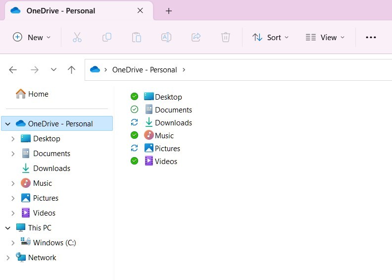 OneDrive-Personal not under Home - Microsoft Q&A