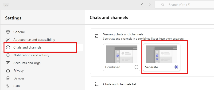 Turn off new chat and channels experience in Teams - Microsoft Q&A