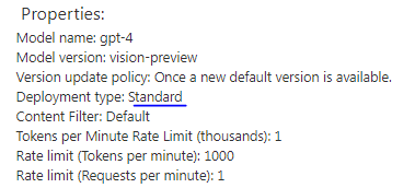OpenAI: Can't deploy model despite having quota - Microsoft Q&A