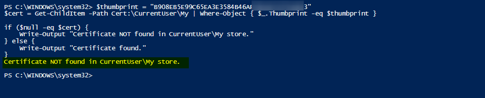 How to resolve error - AADSTS700027: The certificate with identifier ...