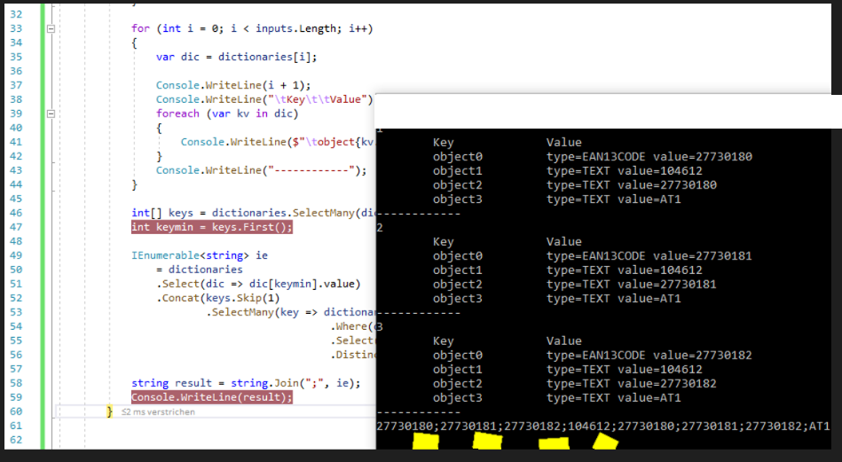 Split string, create group 1 to n relationship, possiblities ...