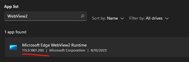 Edge Webview 2 says its installed but it doesnt work and all my apps ...