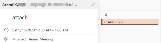 Calendar sharing - titles and location versus all details - Microsoft Q&A