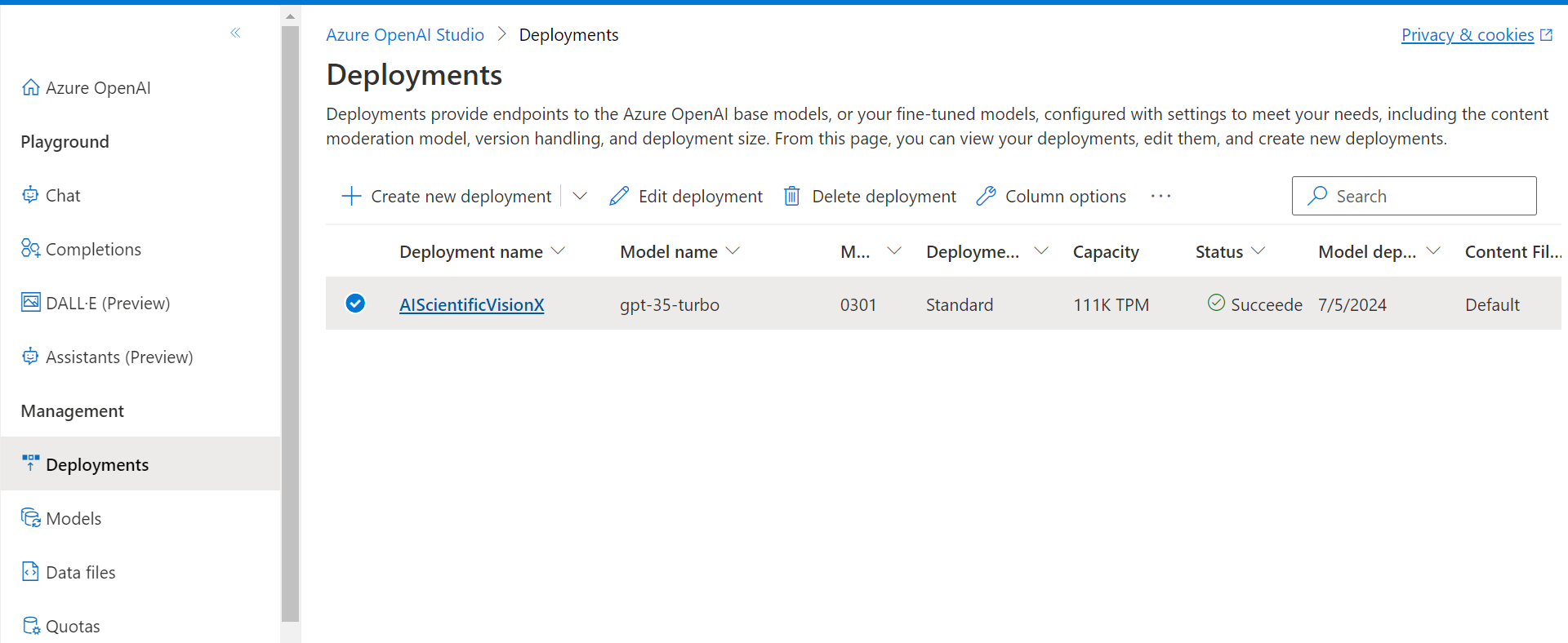 Issue in Azure Open AI Completions - Microsoft Q&A Issue in Azure Open AI Completions - Microsoft Q&A