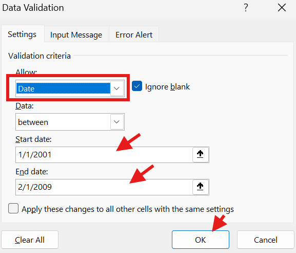 How to lock a cell in date format (dd/mm/yyy) - Microsoft Q&A