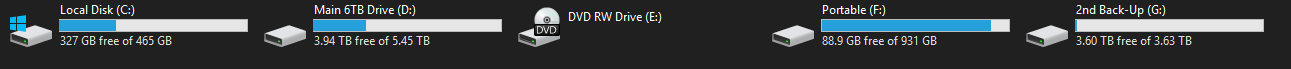 Two hard drives in the same PC, but only the SSD one shows up ...