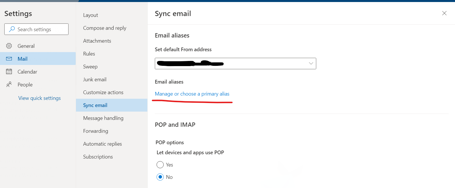 Changing email name for alias emails - Microsoft Q&A