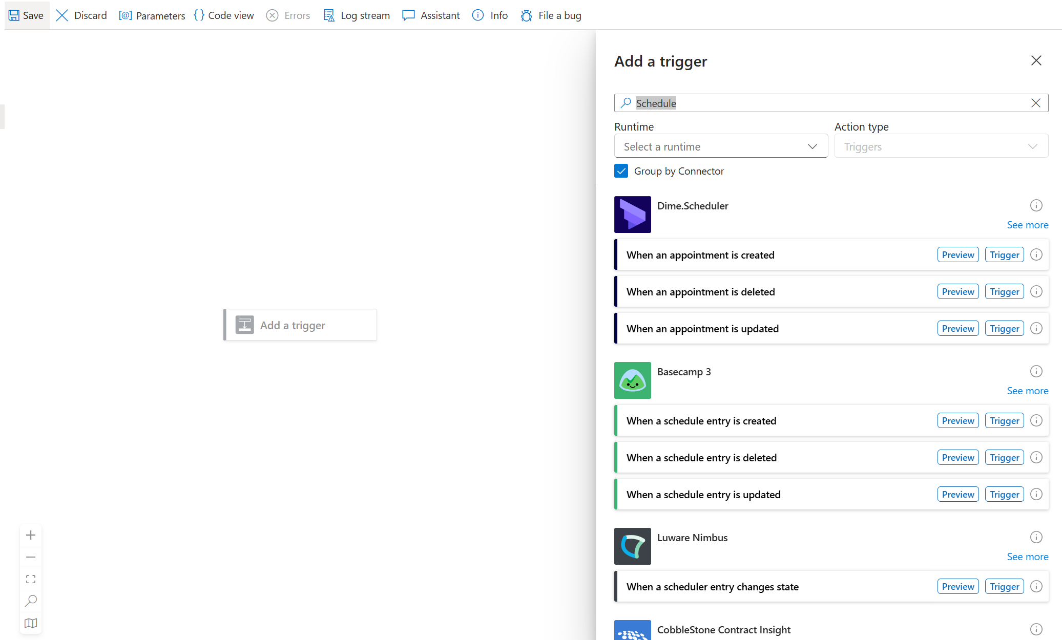 can't find the Schedule trigger in logic apps - Microsoft Q&A can't find the Schedule trigger in logic apps - Microsoft Q&A