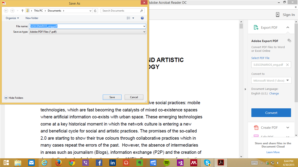 Save as dialog box does not show folder - Microsoft Q&A