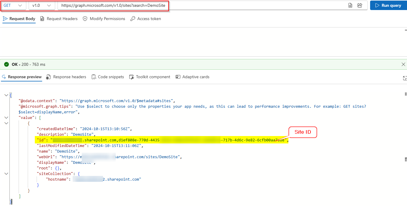 Sharepoint - GraphAPI add new metadata info is failing. - Microsoft Q&A