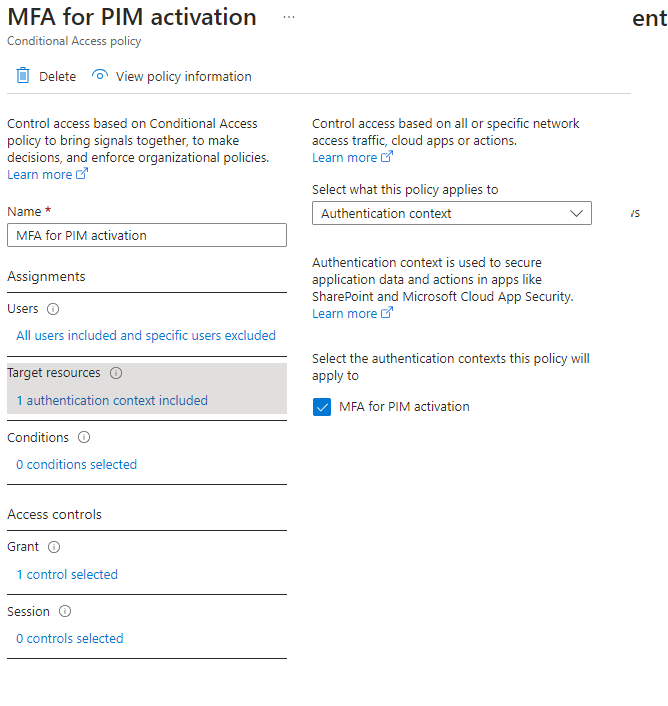 Certificate-based auth for PIM problem - Microsoft Q&A