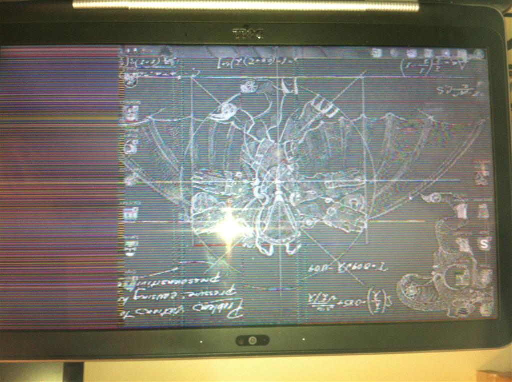 multi colored lines appear after booting up pc - Microsoft Q&A