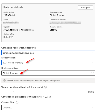 Intermittently, I get an error in AI Studio Assistant. - Microsoft Q&A