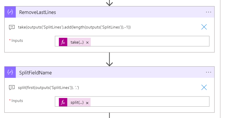 How to insert new data values to existing csv file using logic app - Microsoft Q&A