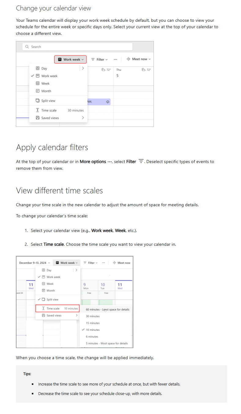 Custom schedule in Microsoft Teams - Microsoft Q&A