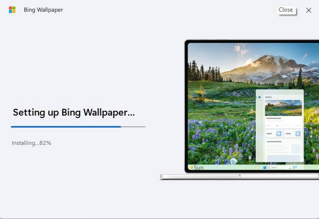 Bing Wallpaper won't finish installing - Microsoft Q&A