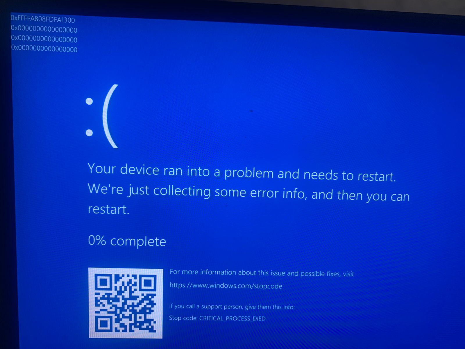 Windows BSOD - Issue - Microsoft Q&A