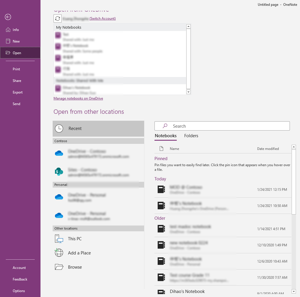 No "Open in OneNote app" button - Microsoft Q&A