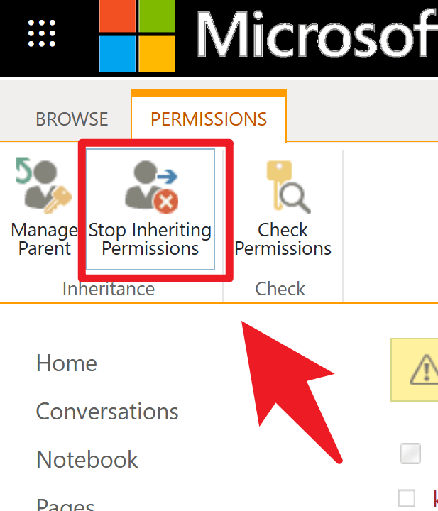 How do I remove the Microsoft 365 Group permissions from a SharePoint folder? - Microsoft Q&A