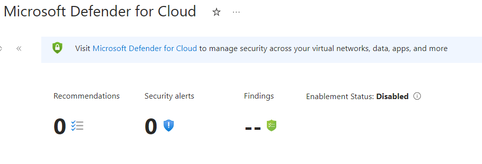Vulnerability Assessment and Advanced Threat Protection not being ...