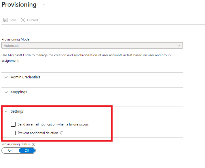 Provisioning Scope Setting is no longer displayed in Microsoft Entra ID - Microsoft Q&A