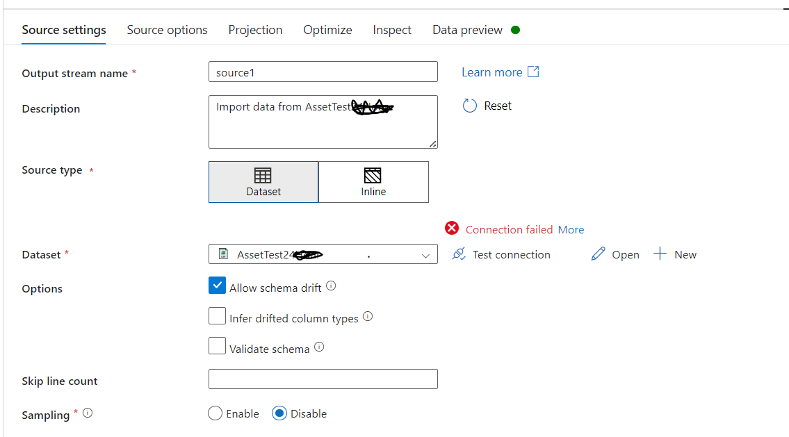 Data Factory Pipeline Source Pointing To Azure Data Lake Failing Microsoft Qanda