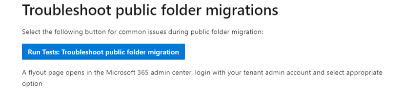 Exchange Online / O365 Public Folder issue - error Error executing ...