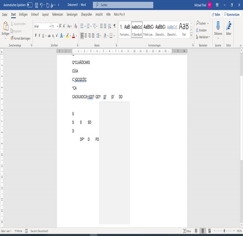 grey box appears in my documents - Microsoft Q&A