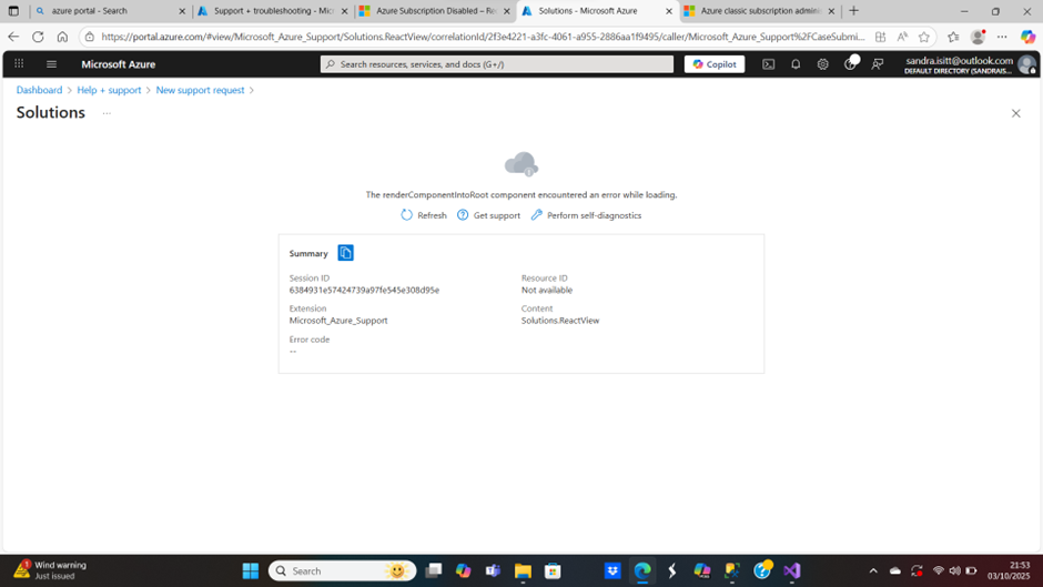 Reactivate a Microsoft Image Subscription - Microsoft Q&A