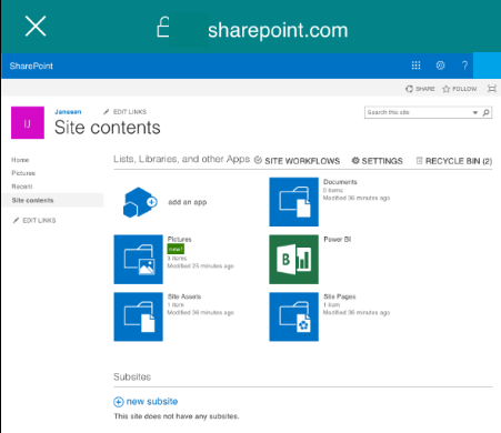 In the SharePoint app on iOS, thumbnails are not displayed for picture libraries - Microsoft Q&A